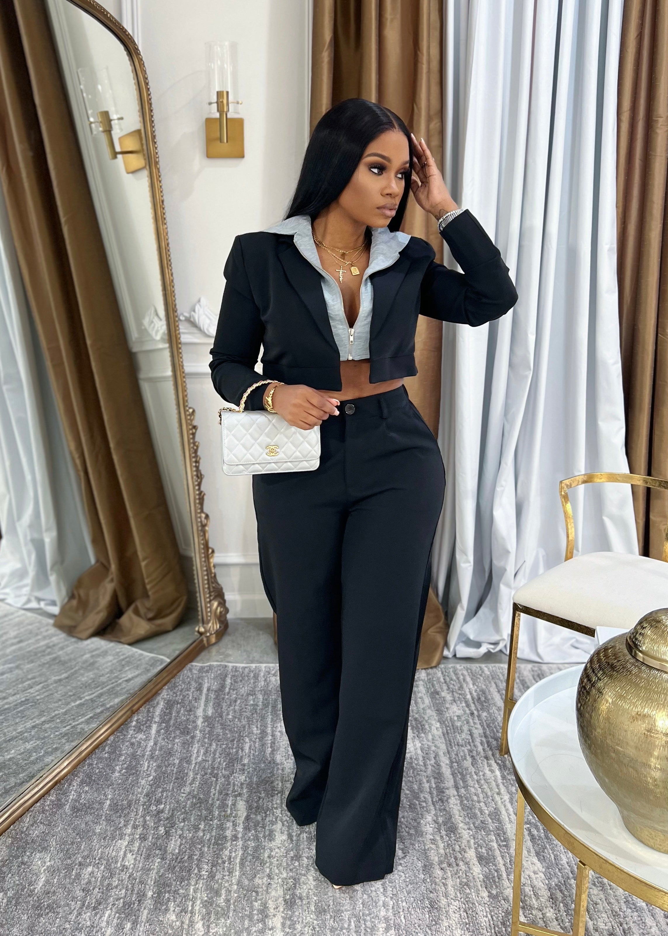 Lady ceo set(black) – Kay & Co.
